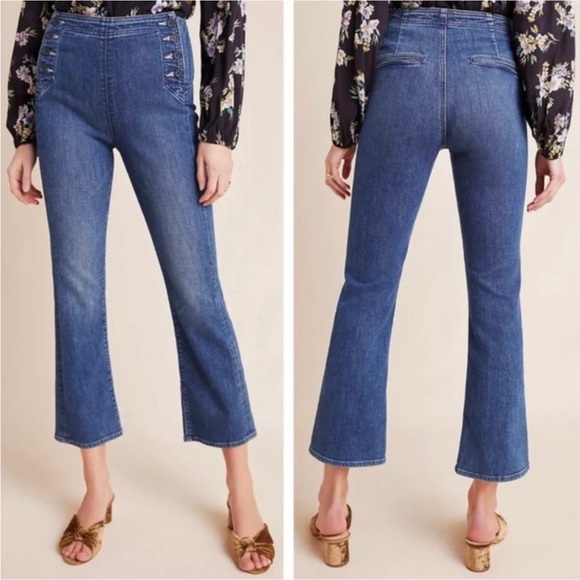 MOTHER | Jeans | Mother The Sailor Tripper Jeans High Rise Kick Flare ...